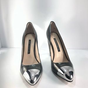 French Connection | Shoes | French Connection Mirror Heel Toe Cap Pump ...